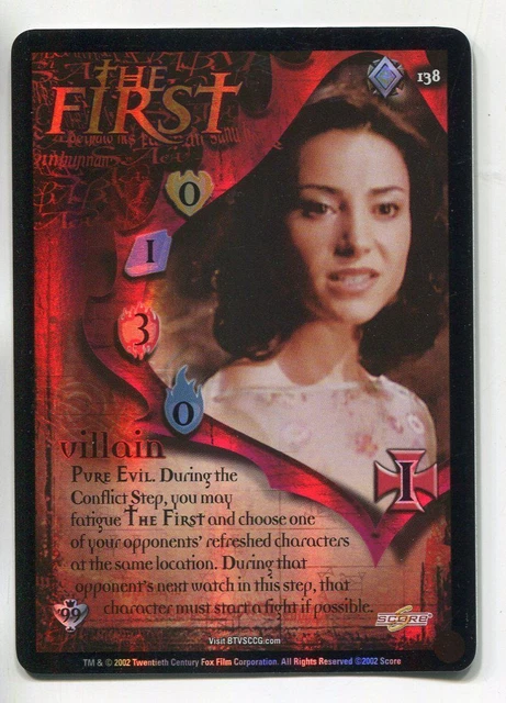 BUFFY TVS CCG Unlimited Class Of 99 Rare Foil Card #138 The First $4.59 ...