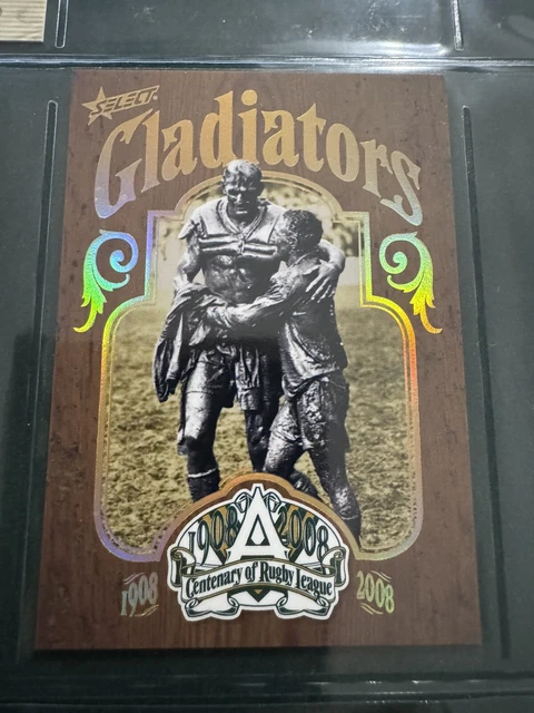 1908-2008 CENTENARY OF Rugby League Card Album FULL BASE Set ...