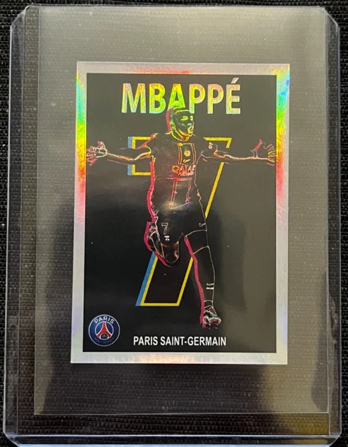 STICKER PANINI FOOT 2023 MBAPPE Paris Saint Germain PSG #238 CLASSIC ...