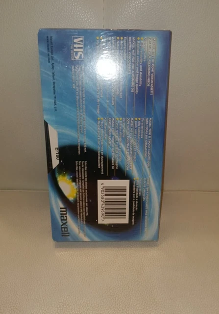 CASSETTA VHS, MEGA Power Tape, E-180 M, Maxell, Nuovo EUR 3,90 ...