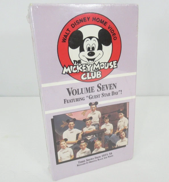 WALT DISNEY - VHS - The Mickey Mouse Club - Volume Two - Paper Case ...