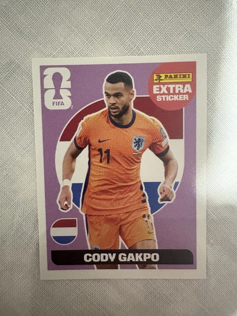 PANINI FIFA WORLD Cup 2026 Cody Gakpo Netherlands Player PURPLE Extra ...