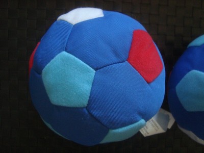 IKEA SPARKA MINI Soccer Ball Plush Soft Toy Blue Red MINI Ball 605.067. ...