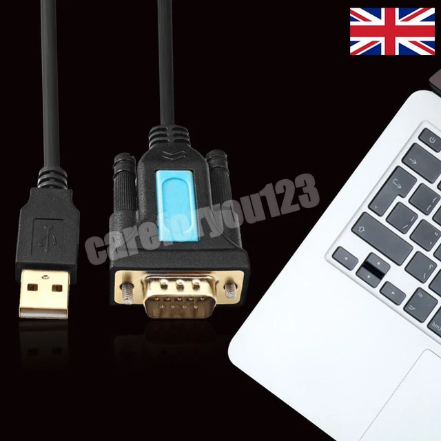 CAVO SERIALE USB maschio a RS232 COM femmina 9 pin cavo laptop laptop ...