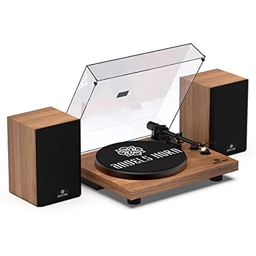 VINYL RECORD PLAYER, Hi-Fi System Bluetooth Turntable Players with ...