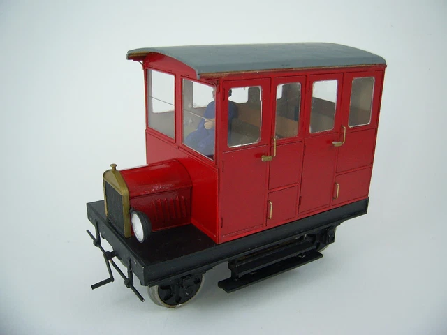 G GAUGE KIT Built Battery Driven Rail Bus in Red Livery £99.99 ...