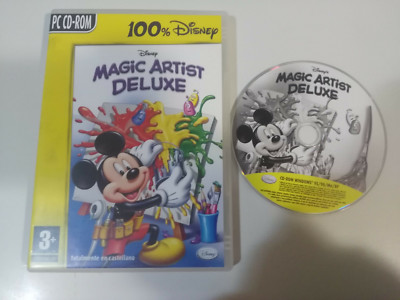 MICKEY MOUSE MAGIC artist deluxe pc game cd-rom spanish Disney Classic ...