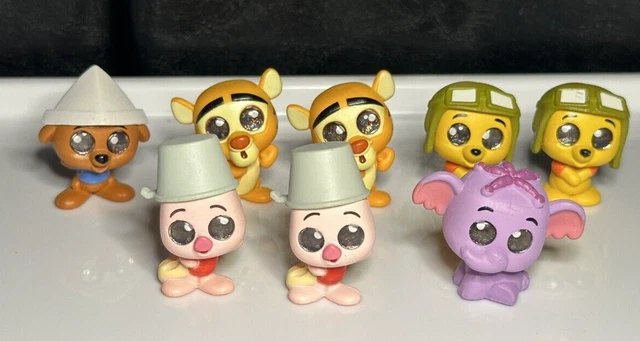 DISNEY DOORABLES SERIES 9 Winnie The Pooh Lot of 8 Heffalump Roo Piglet ...