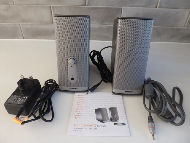 BOSE COMPANION 2 Series II (2) Speaker System in VGC and Fully Working £50.00 - PicClick UK