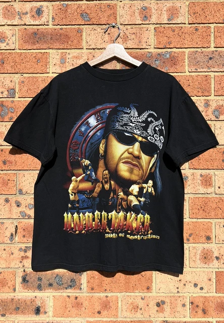 THE UNDERTAKER - Bootleg Wrestling T-Shirt Rare WWE Size L $50.00 ...