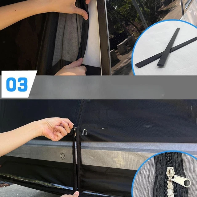 CAR SCREEN FOR Tail Gate SUV Screens Easy to Use Boot Door Privacy ...