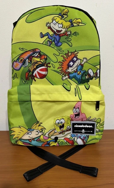 NICKELODEON SPACE JUNK Backpack SpongeBob Rugrats £48.73 - PicClick UK