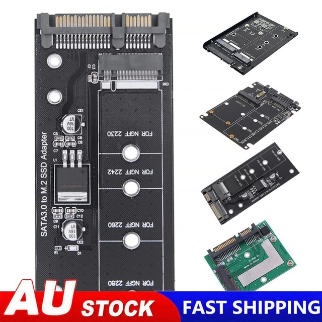 M2 SATA ADAPTER 2.5 Inch M2 NGFF To SATA Adapter B+M Key Hard Disk ...