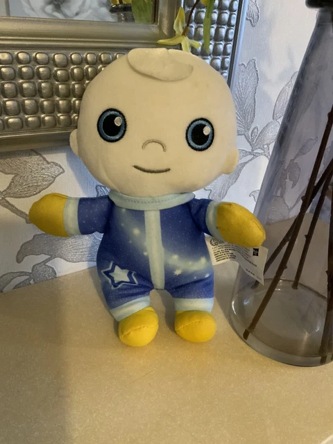 HASBRO CBEEBIES MOON Baby Moon And Me 8"Plush Soft Toy Teddy Bbc Moon ...