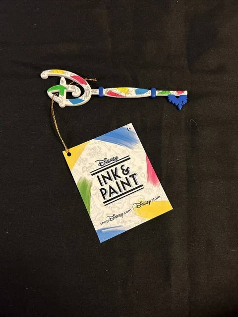 DISNEY INK AND Paint Ceremony Key Limited Edition New With Tag In Hand ...