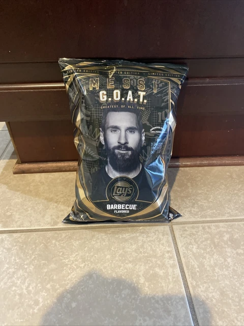 LAY'S LIONEL MESSI GOAT Limited Edition BBQ Potato Chips - New SEALED ...