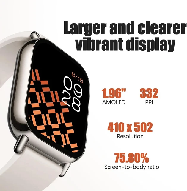 REDMI WATCH 5 Lite, Display AMOLED Da 1,96, Batteria 18 Giorni, GNSS ...