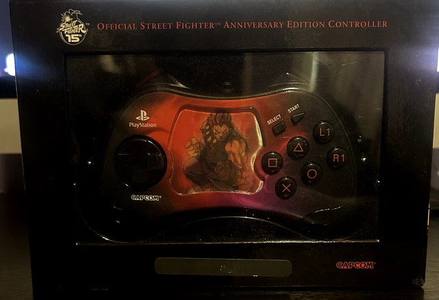 AKUMA STREET FIGHTER 15th Anniversary Controller PS2 PlayStation 2 ...