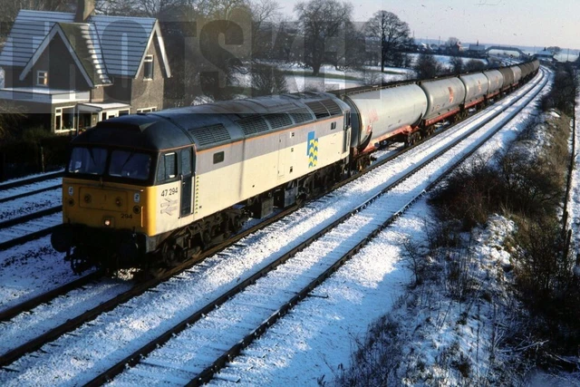 35MM SLIDE BR British Railways Diesel Loco Class 47 47294 Melton Ross 1990 Orig £4.98 - PicClick UK