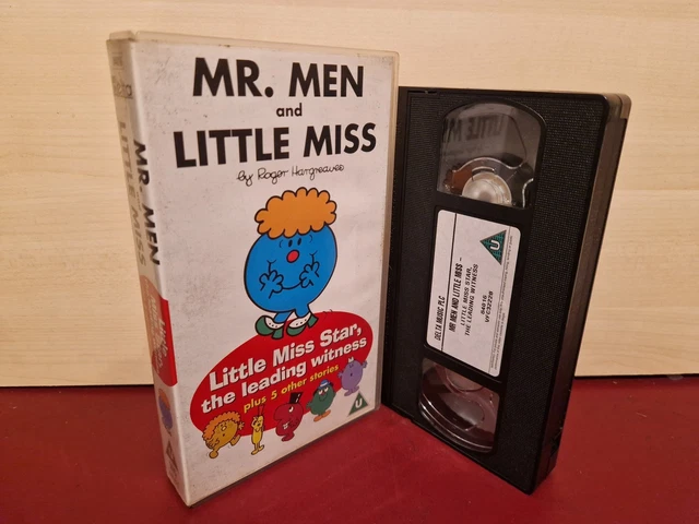 MR.MEN AND LITTLE Miss - Little Miss Star - Bande vidéo PAL VHS (T322 ...