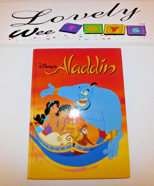 1992 DISNEY'S ALADDIN - Illustrated Storybook £3.95 - PicClick UK