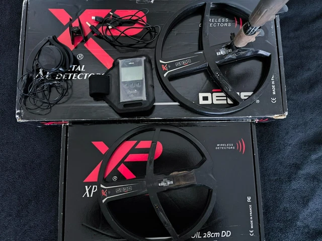 XP DEUS 11& Search Coil With Control Panel Black XP Headphones £130.00 ...