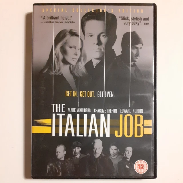 THE ITALIAN JOB (DVD, 2004) Mark Wahlberg & Charlize Theron £1.16 ...