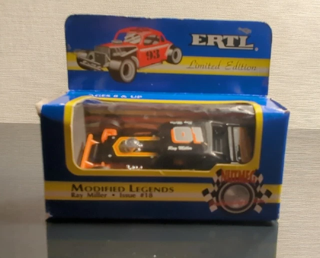 ERTL LIMITED EDITION Nutmeg Modified Legends Ray Miller #18 Race Car 1: ...