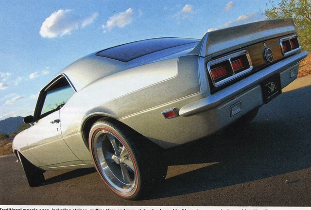 1968 CHEVROLET CAMARO MODS 6 pg Color Article $6.95 - PicClick