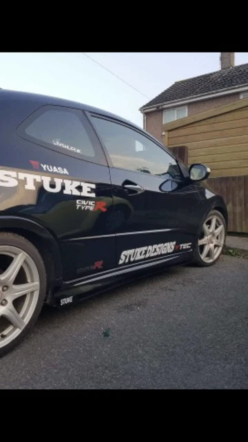 STUKE HONDA CIVIC Fn2 Type R Side Skirts With Winglets £129.99 ...