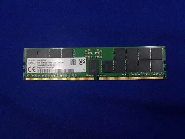 HMCG94MEBQA123N SK HYNIX 64Gb 2Rx4 Pc5-4800B Ddr5 Rdimm Server-Speicher EUR 569,77 - PicClick DE