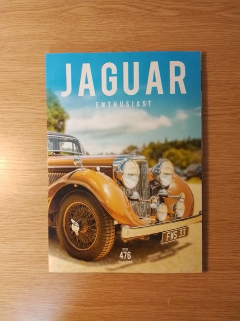 JAGUAR ENTHUSIAST MAGAZINE August 2024 Issue 476 NEW £4.99 - PicClick UK