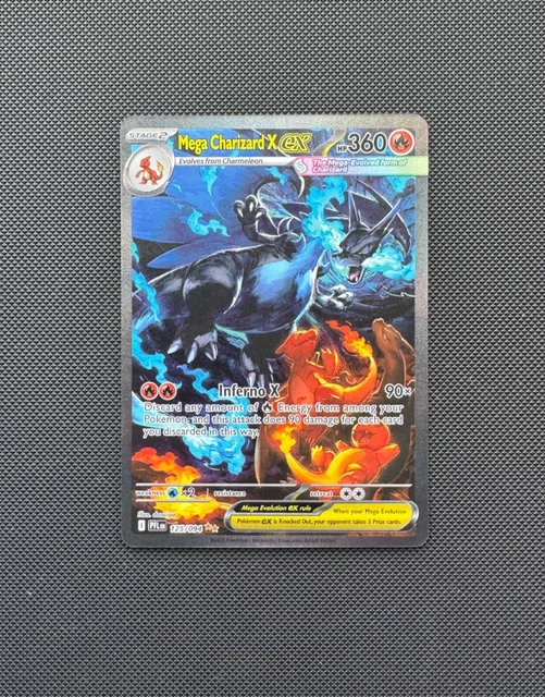 POKEMON PHANTASMAL FLAMES English Mega Charizard X ex 125/094 SIR £873. ...