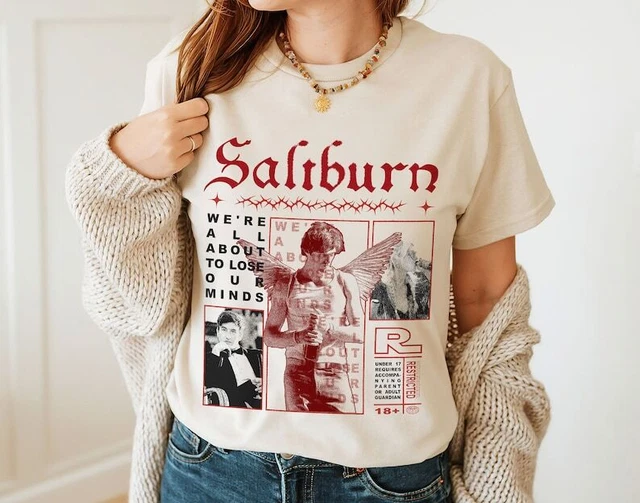 SALTBURN SHIRT, BARRY Keoghan and Jacob Elordi, Saltburn Movie ...