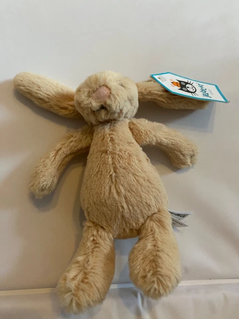 JELLYCAT HONEY BASHFUL bunny baby £50.00 - PicClick UK
