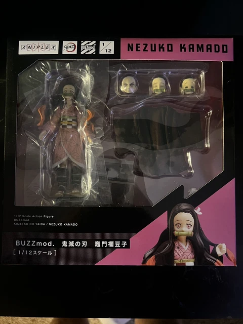 ANIPLEX BUZZMOD. DEMON Slayer Nezuko Kamado 1/12 Scale Figure Authentic ...