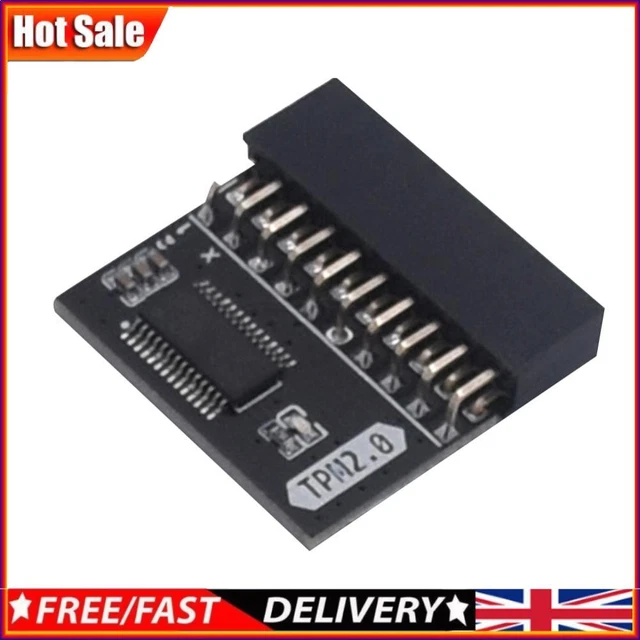 LPC 20 PIN Mainboard Card TPM2.0 Module TPM 2.0 Module Board for ...