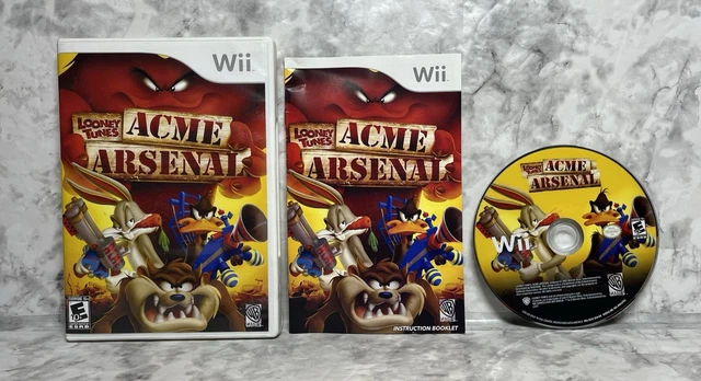 LOONEY TUNES ACME Arsenal (Nintendo Wii) Complete CIB Tested & Working ...