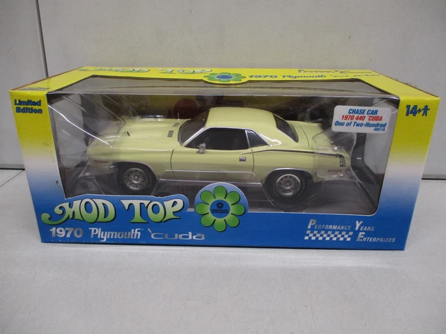 DIECAST PROMOZIONI MOD Top 1970 Plymouth Cuda 440 1/18 Chase EUR 230,14 ...