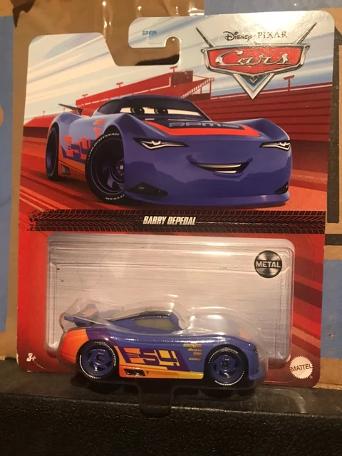 DISNEY PIXAR CARS Barry DePedal Next Gen RPM Mattel 1.55 Scale BNIB £10 ...