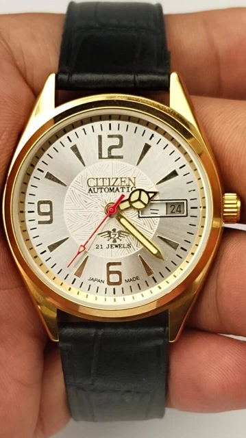 OROLOGIO DA POLSO da uomo vintage Citizen automatico con quadrante ...