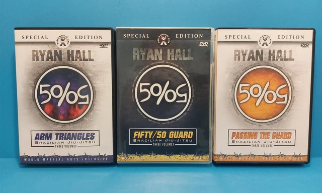3 RYAN HALL 50/50 Guard Passing + Arm Triangles Mma Brazilian Jiu-Jitsu ...