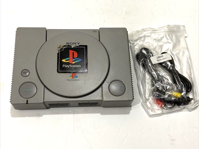 OFFICIAL SONY PLAYSTATION 1 PS1 Console NO CONTROLLERS SCPH-5501 FOR ...