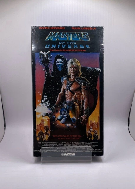 1987 MASTERS OF THE UNIVERSE VHS SEALED Warner Watermarks Motu Dolph ...