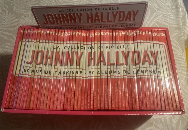 JOHNNY HALLYDAY 50 Ans De Carrière 50 Albums De Légende EUR 50,00 ...
