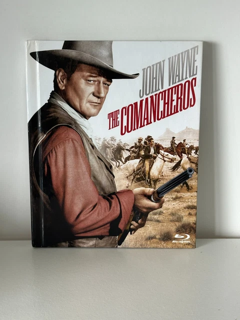 THE COMANCHEROS - Blu Ray Digi-Book - US Import Region Free OOP £21.99 ...