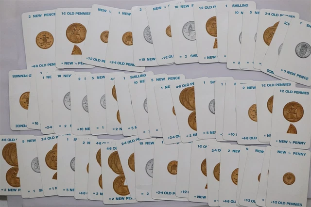 🧭 🇬🇧 UK Gb 1970 Educational Playing Cards Set B78 #376 $60.13 - PicClick CA