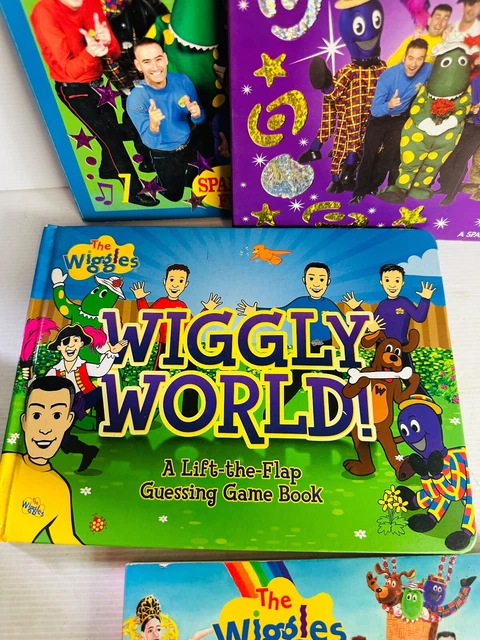 VINTAGE THE WIGGLES Book Bundle Lot Of 4 Counting Fun, Wiggly World ...