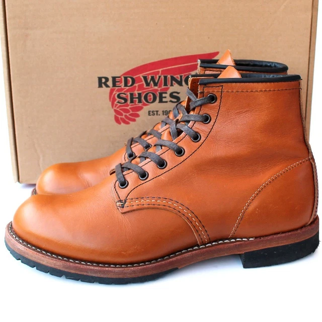 RED WING BECKMAN 9013 Brown Mens Style Work Boots US Size 7D Made in ...