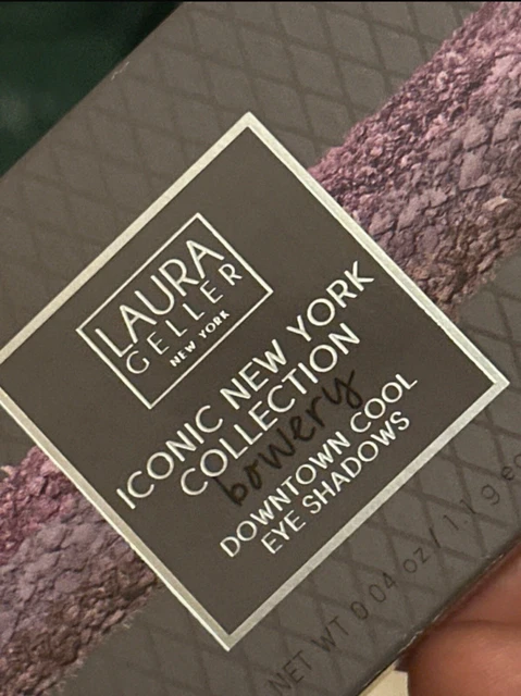 LAURA GELLER ICONIC New York Collection Bowery Downtown Cool Eye Shadow ...